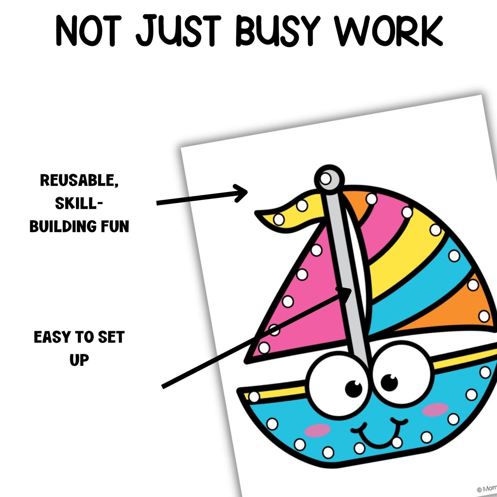 Transportation Lacing Cards – Fine Motor Skills, Busy Bag Activity ...