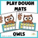 Owl Number Recognition Playdough Mats 1 - 10 With Task Cards, Fine ...