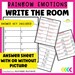 Rainbow Emotions Write the Room Activity, Kindergarten, Pre-k ...