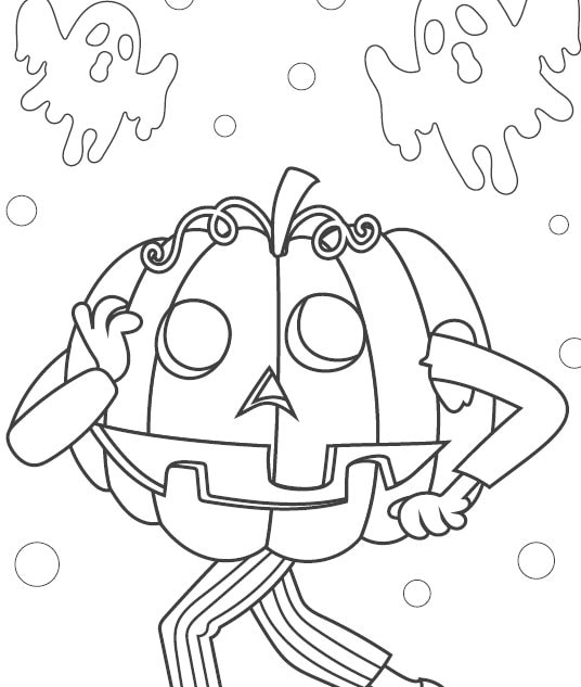 40 Kids Halloween Colouring Pages - Etsy