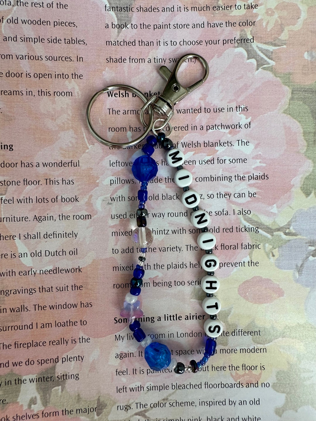 Taylor Swift Keychain | Cute Handmade Eras Tour Midnights Keychain - Etsy