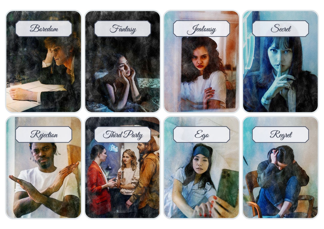 True Desires PRINTABLE Mini Oracle Deck - 36 Cards - Etsy