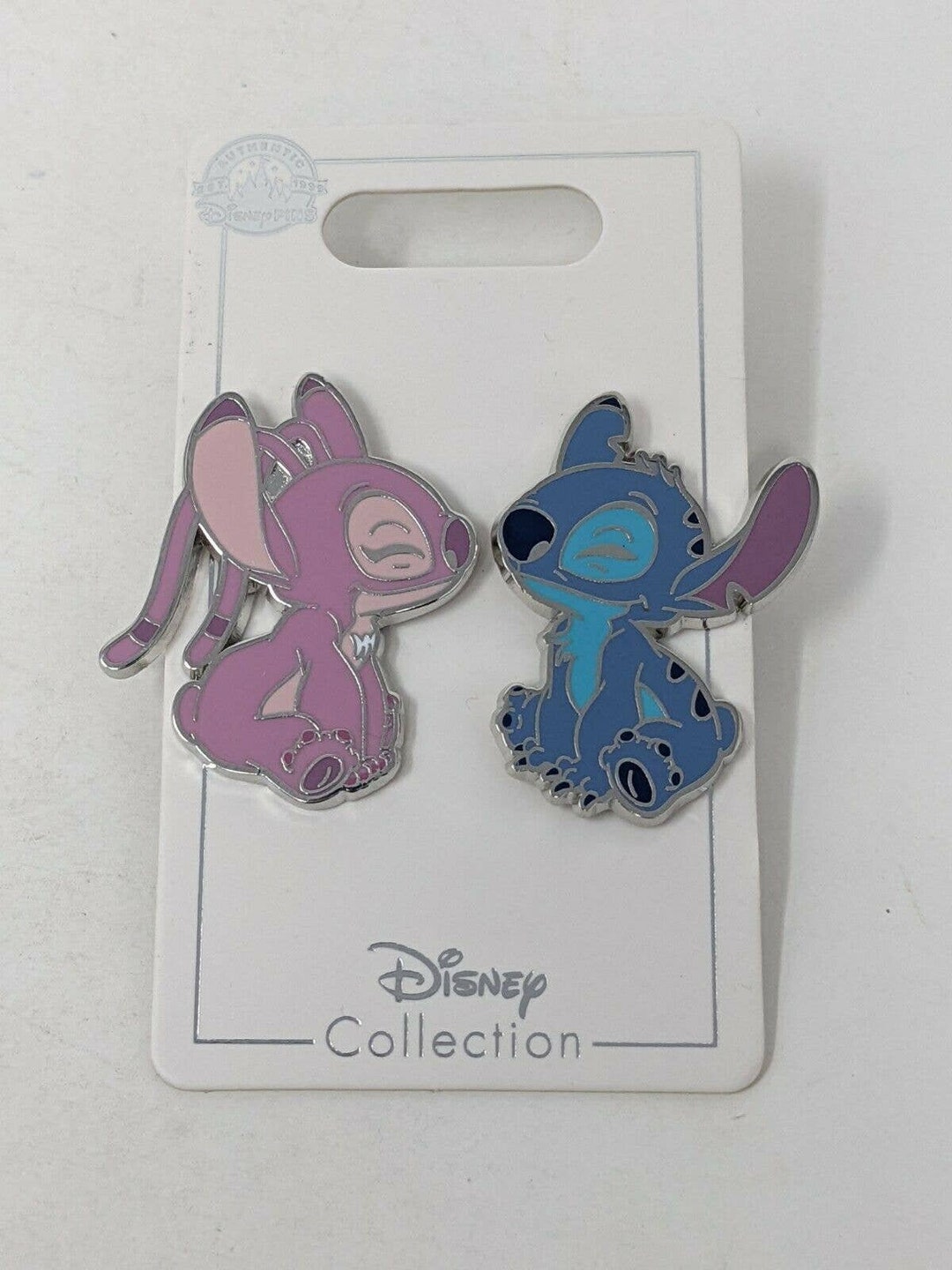 Stitch and Angel Kissing Lilo and Stitch Disney 2 Pin Set - Etsy