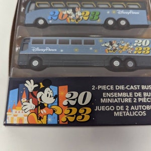 2023 Disney Parks 2 Piece Die Cast Bus Set - Etsy