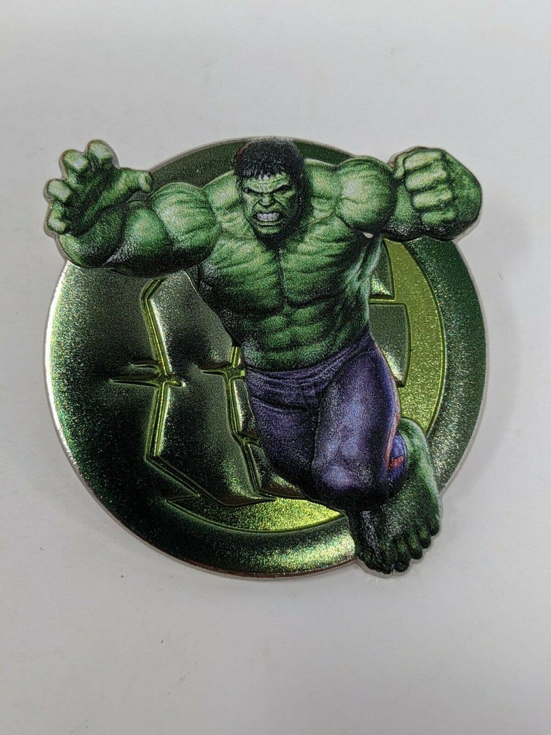 Marvel the Incredible Hulk Emblem Logo Disney Pin Trading - Etsy