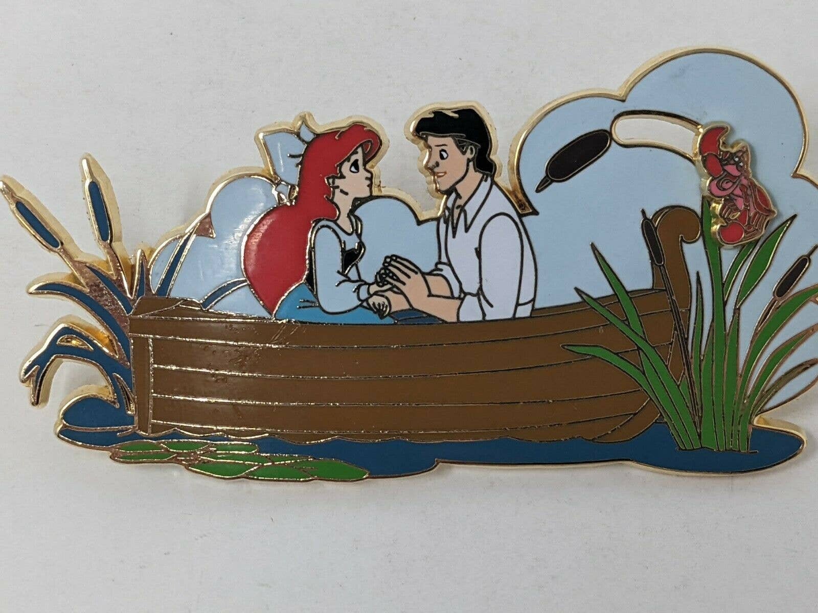 The Little Mermaid Ariel And Eric Boat
