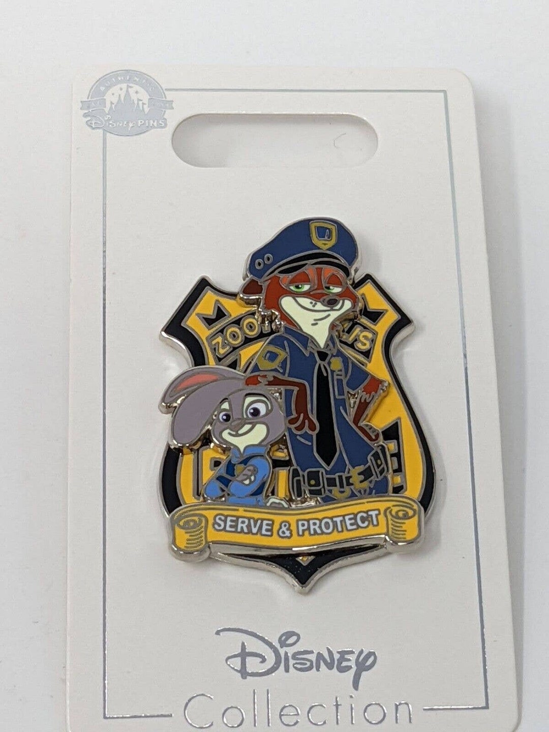 Zootopia ZPD Judy Hopps Nick Wylde Serve and Protect Disney - Etsy