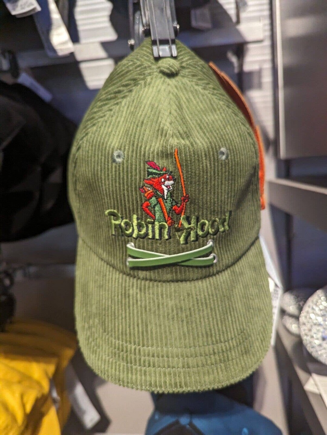 Robin Hood Adjustable Baseball Hat Cap With Feather Disney - Etsy