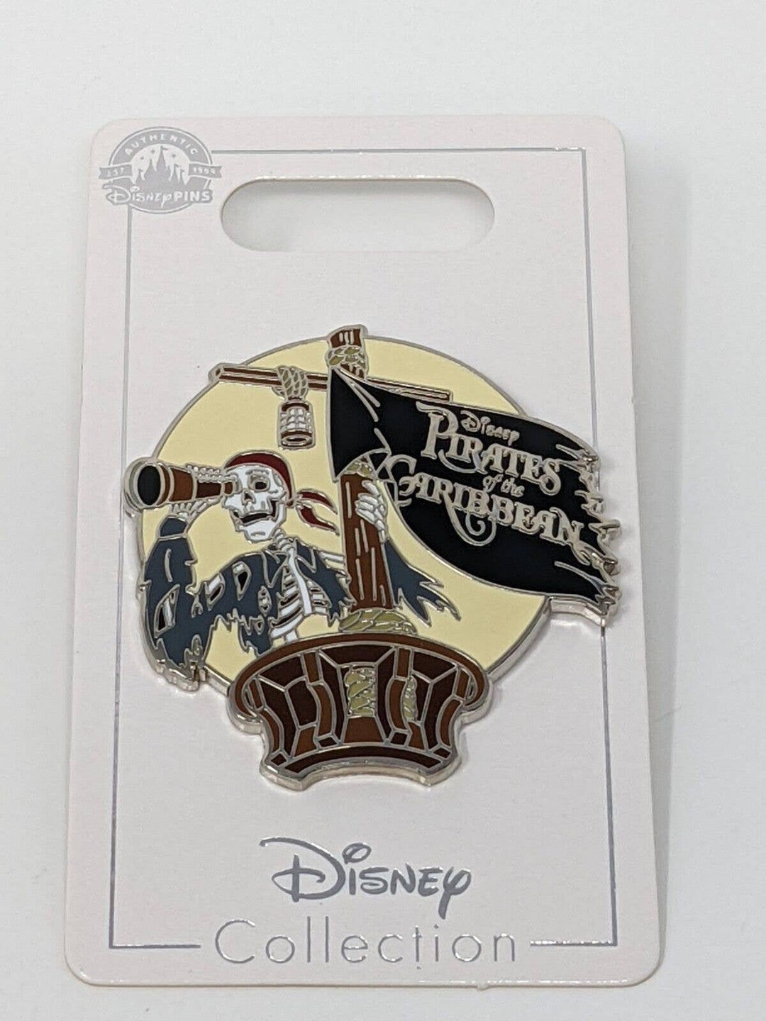 Skeleton Pirate Crows Nest Pirates of the Caribbean Flag - Etsy