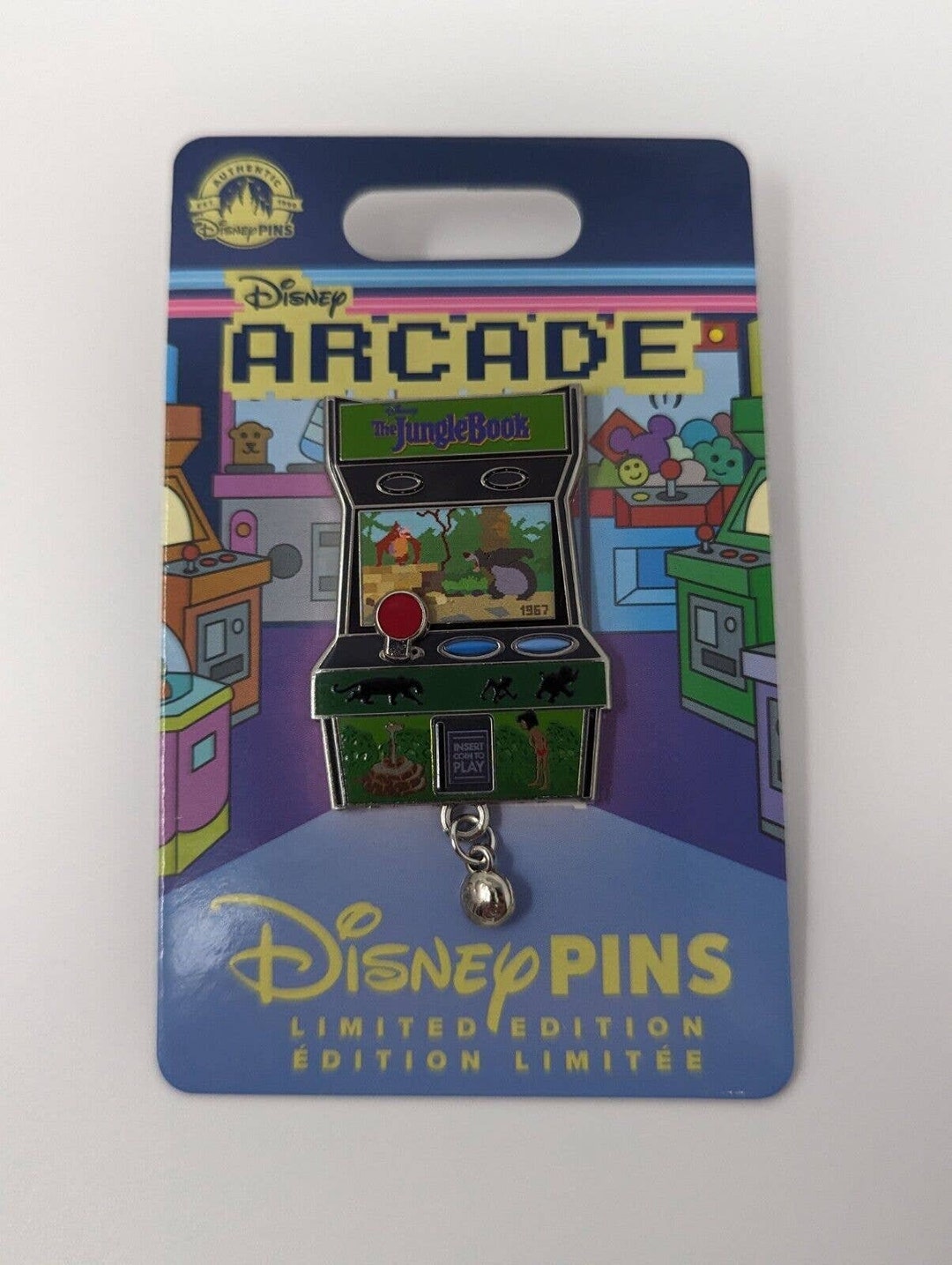 The Jungle Book Disney Arcade Series LE Dangle Pin - Etsy