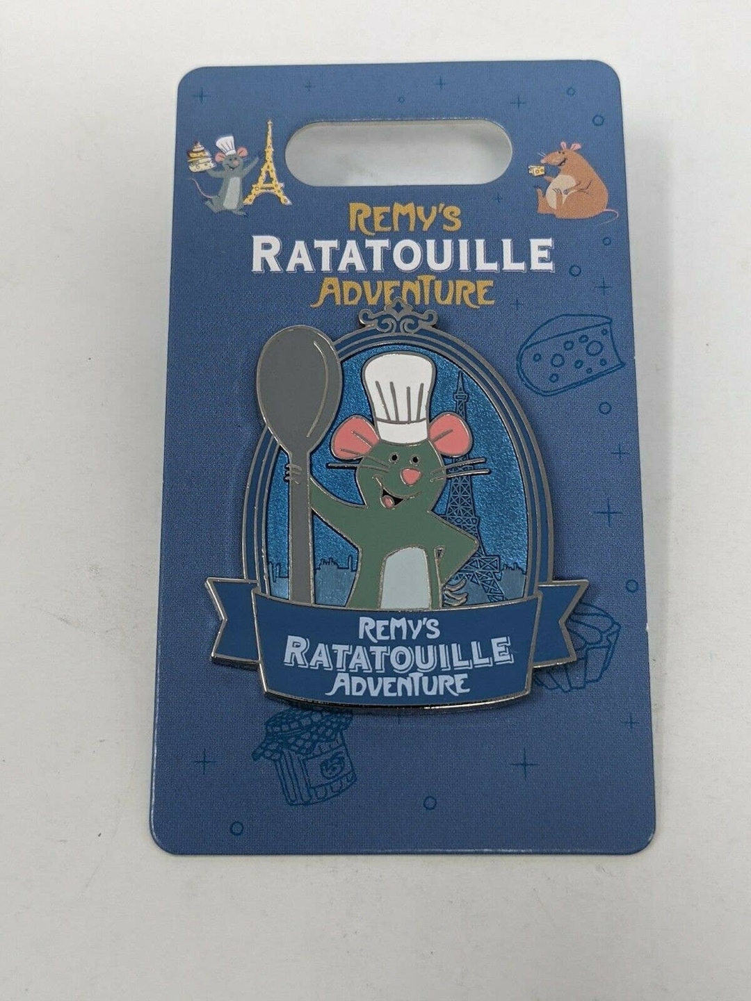 Remy's Ratatouille Adventure Epcot Disney Pin Remy - Etsy