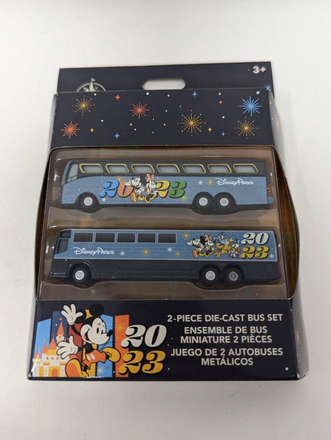 2023 Disney Parks 2 Piece Die Cast Bus Set - Etsy
