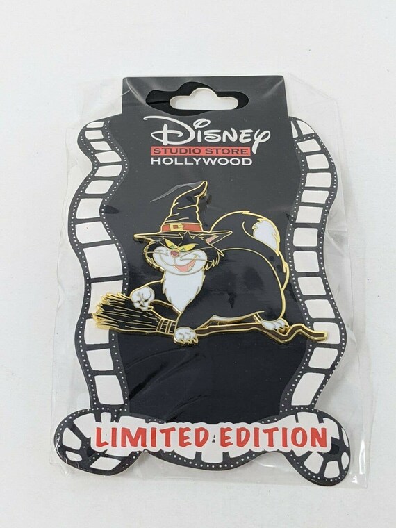 Lucifer Cinderella Cats on Brooms Halloween DSSH Disney Studio - Etsy