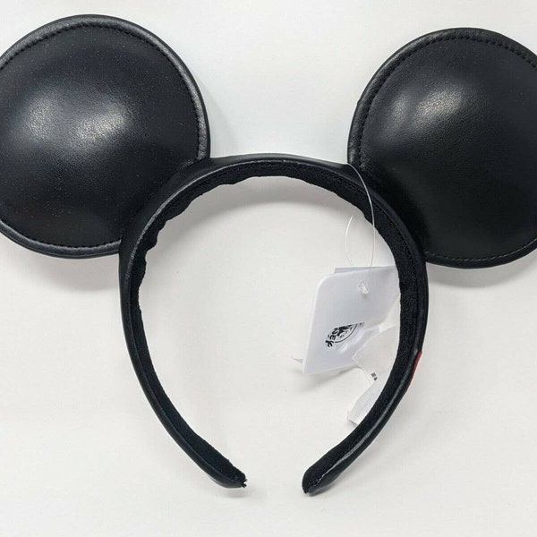 Leather Mickey Mouse Ears - Etsy