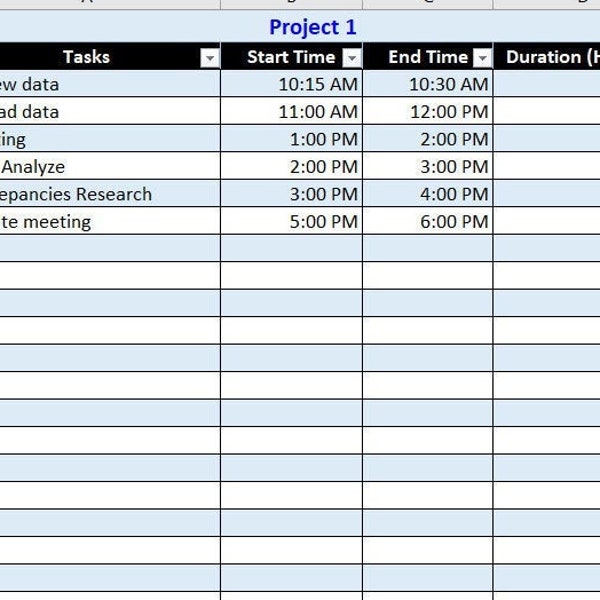 Simple Project Time Tracker for Freelancers and Contractors microsoft ...