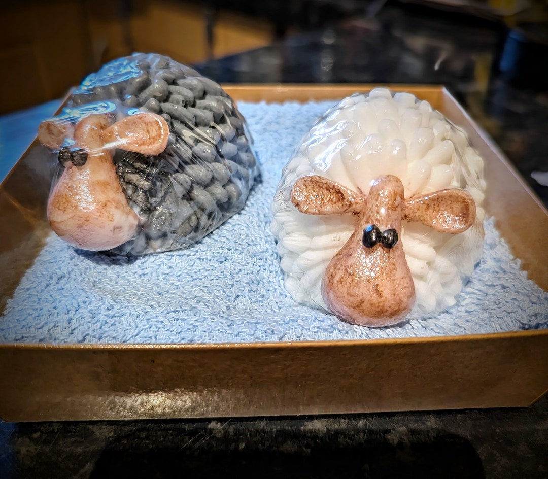 Baa Baa Bath Sheep Soap Gift Set novelty Soap, Sheep, Lambs, Vegan ...