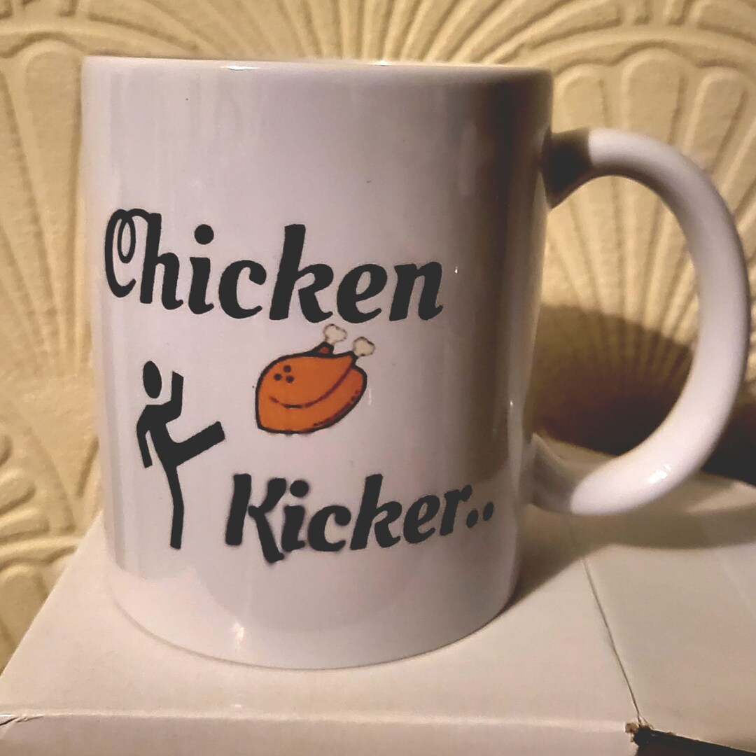 10oz Ceramic Wynonna Earp Chicken Kicker Mug - Etsy