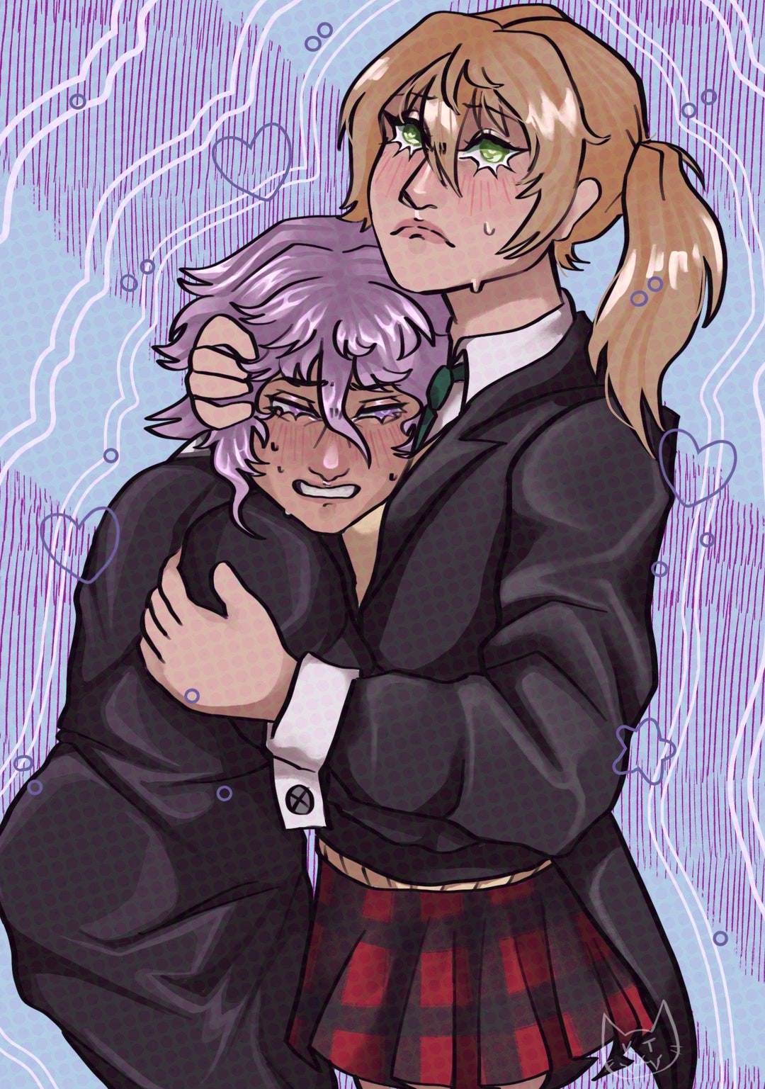 Maka and Crona Print - Etsy