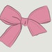 Pink Bow Digital Planner Sticker - Etsy