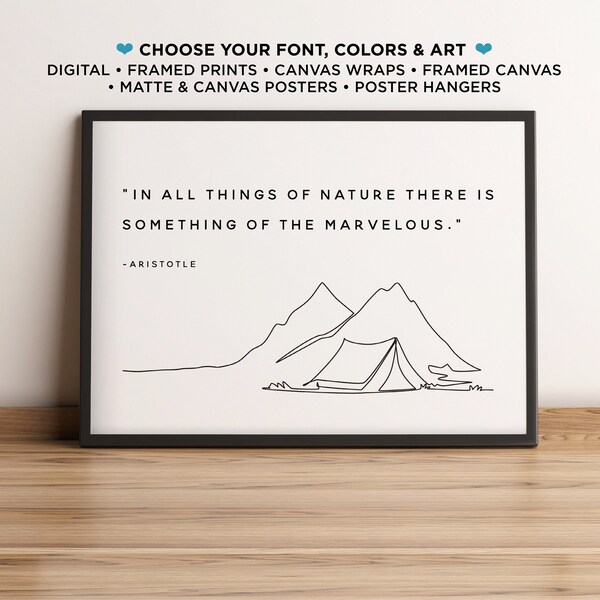 Custom Quote Frame - Etsy