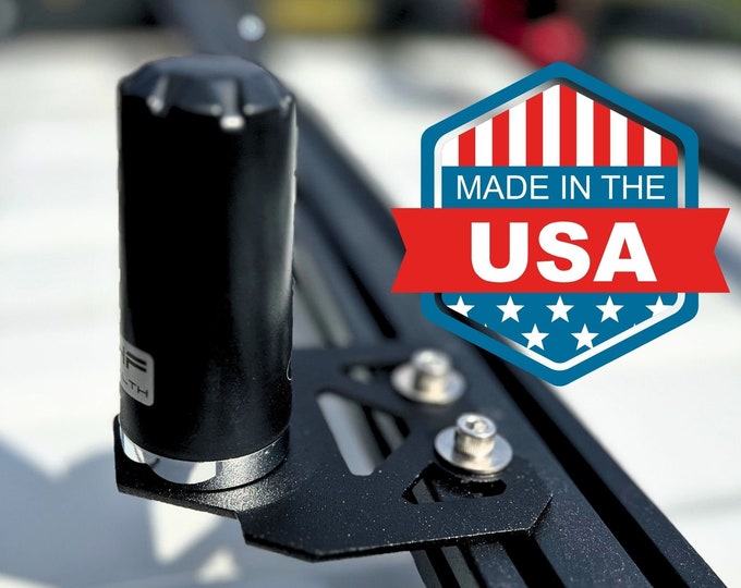 Roof Rack NMO Antenna Mount for GMRS / HAM Radios - 3/4" or 3/8" Flat ...