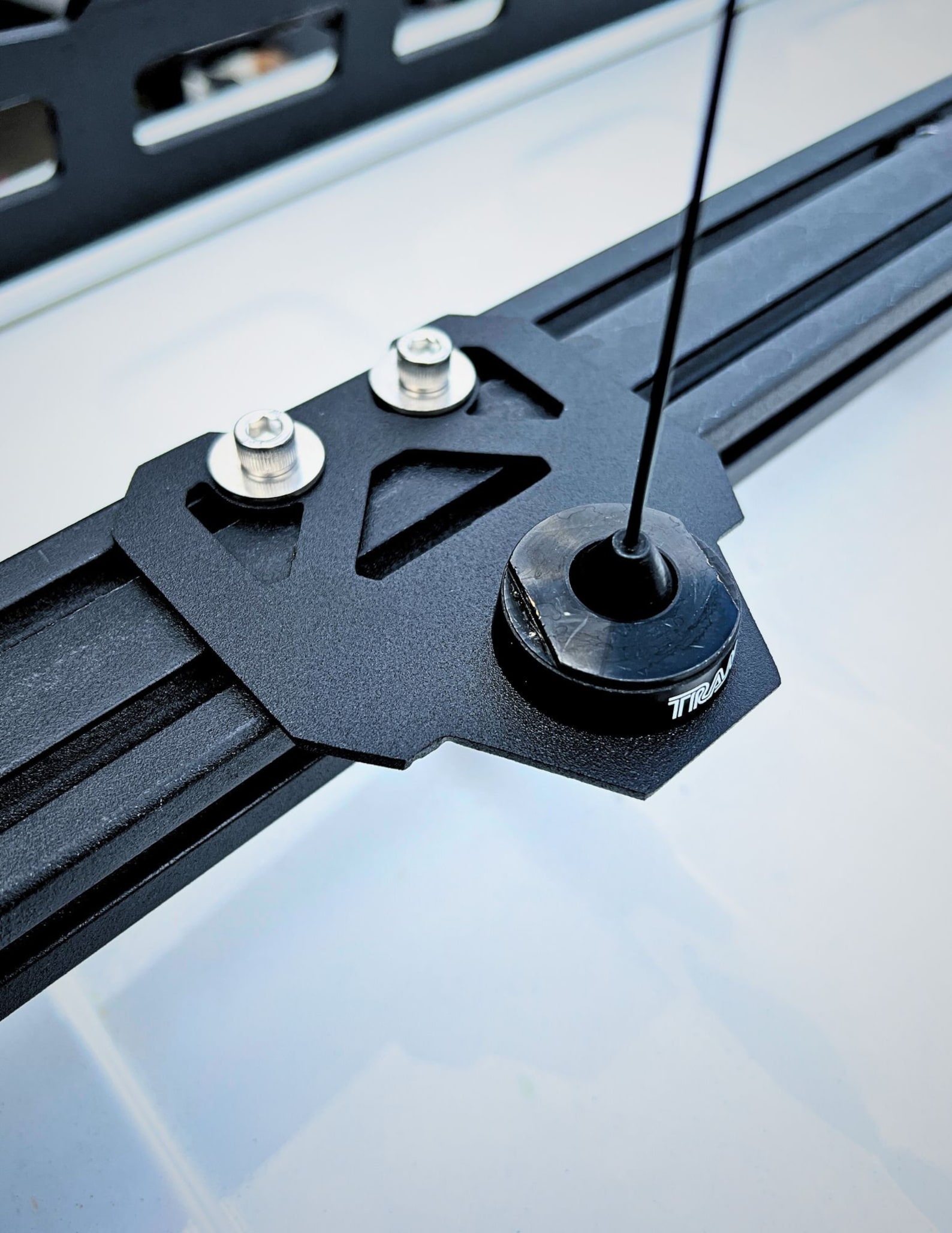 Roof Rack NMO Antenna Mount for GMRS / HAM Radios - 3/4" or 3/8" Flat ...