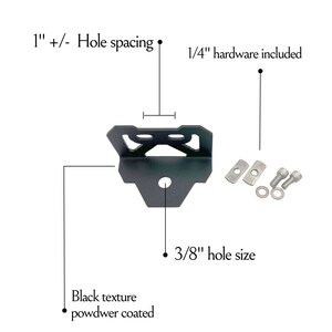 Roof Rack NMO Antenna Mount for GMRS / HAM Radios 3/4 or 3/8 90 Degree ...