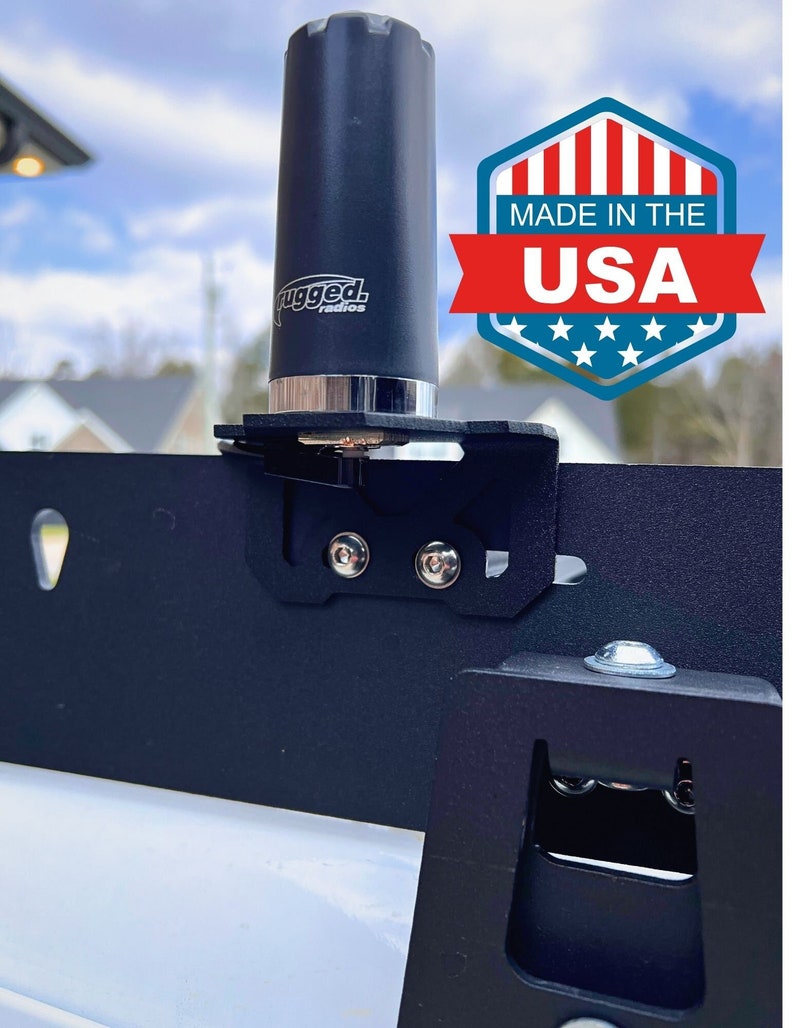 Roof Rack NMO Antenna Mount for GMRS / HAM Radios - 3/4" or 3/8" 90 ...