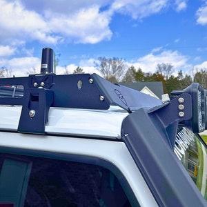 Roof Rack NMO Antenna Mount for GMRS / HAM Radios - 3/4" or 3/8" 90 ...