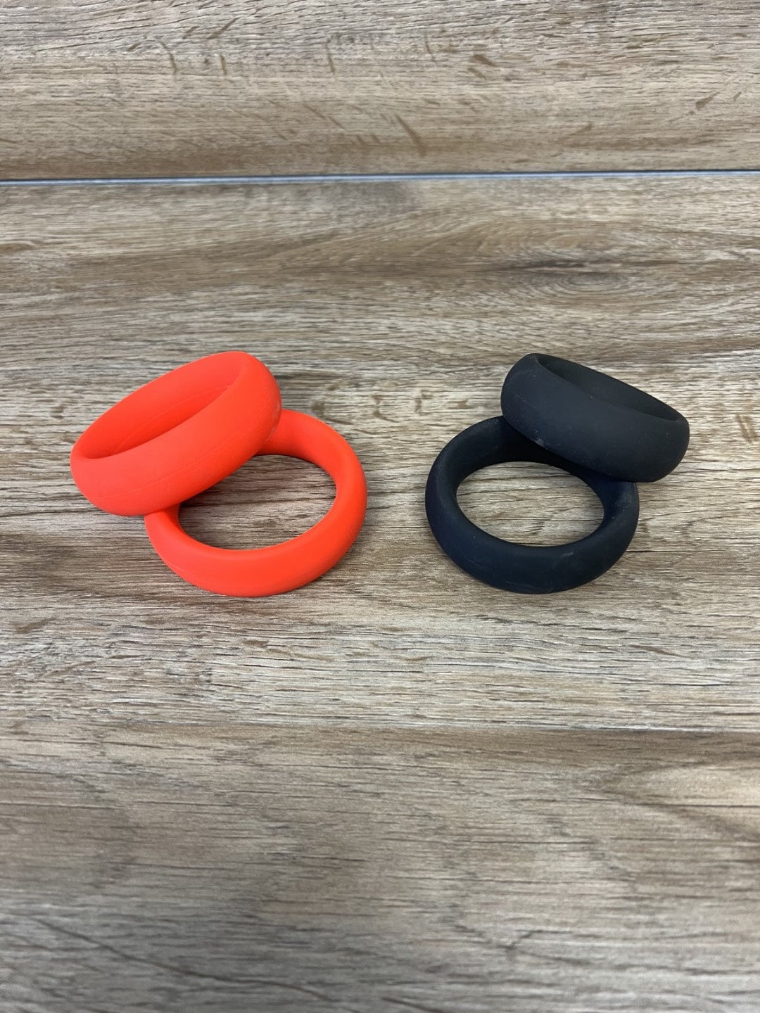 Silicone Donut Cockring Cock Ring Wide Style 3 4 Width Penis Band