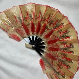 Ancient Handmade Indonesian Fan From 1950 - Etsy