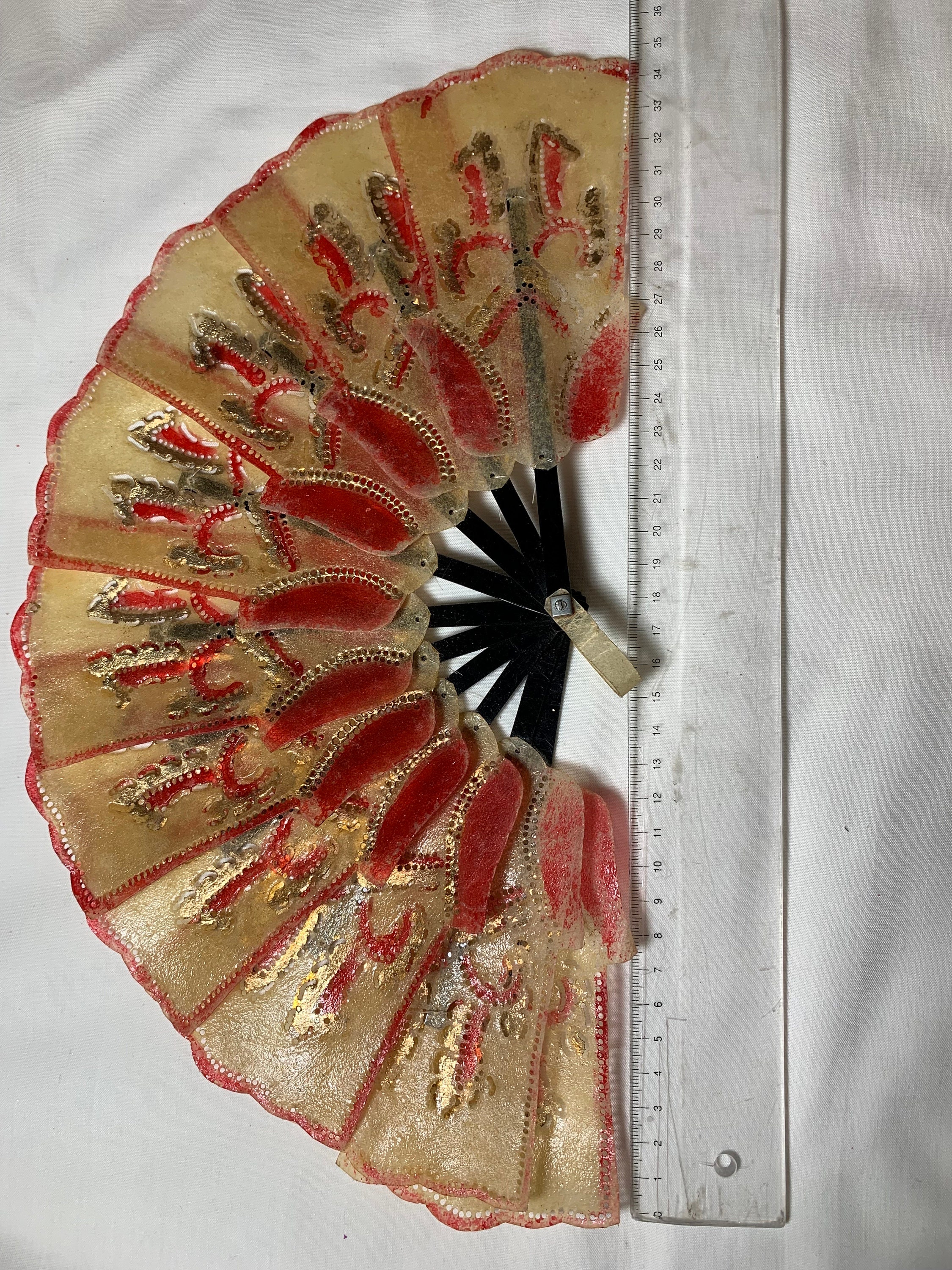 Ancient Handmade Indonesian Fan From 1950 - Etsy