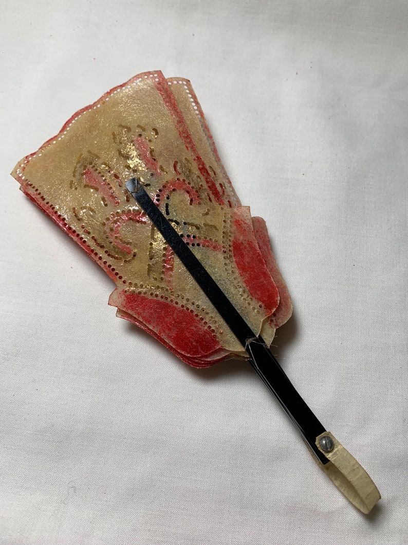 Ancient Handmade Indonesian Fan From 1950 - Etsy