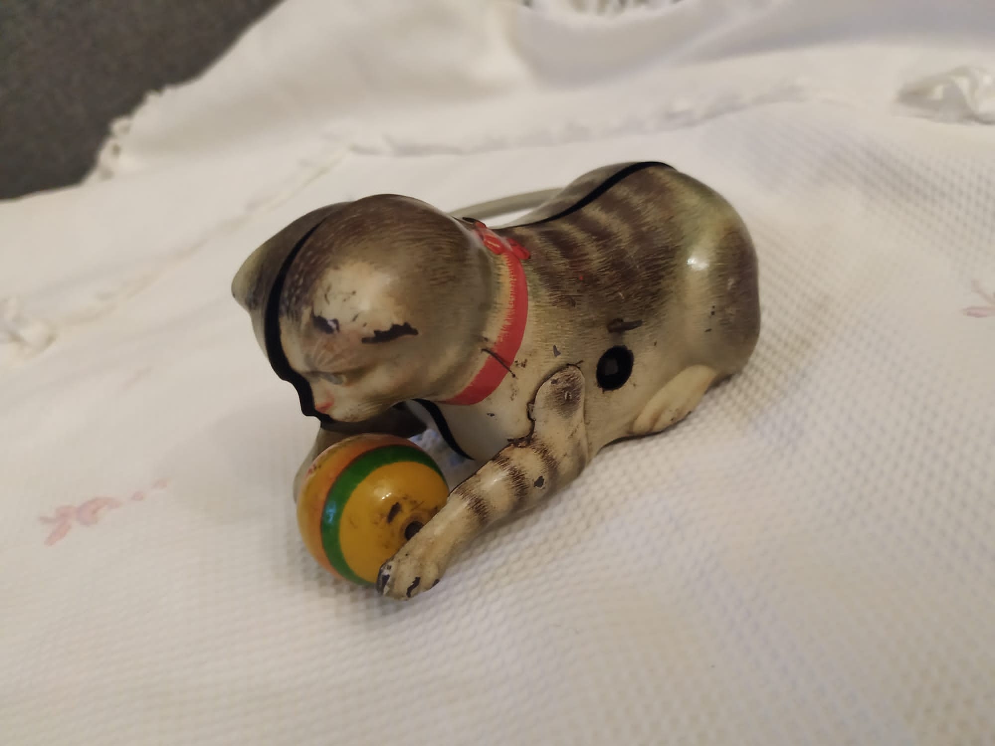 Antique Ancient 1950s US Zone Germany Tin Cat Kitten Toy - Etsy