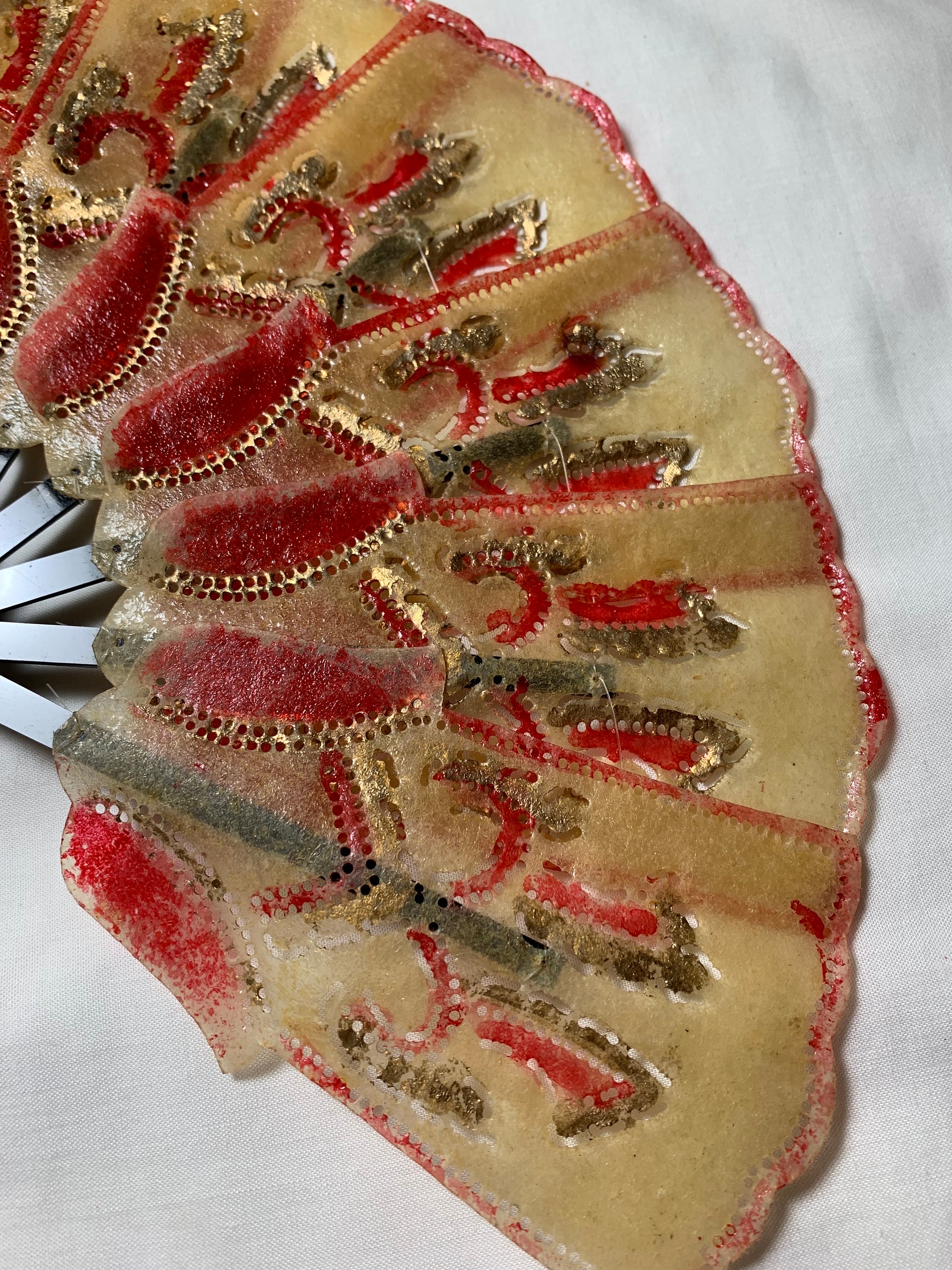 Ancient Handmade Indonesian Fan From 1950 - Etsy