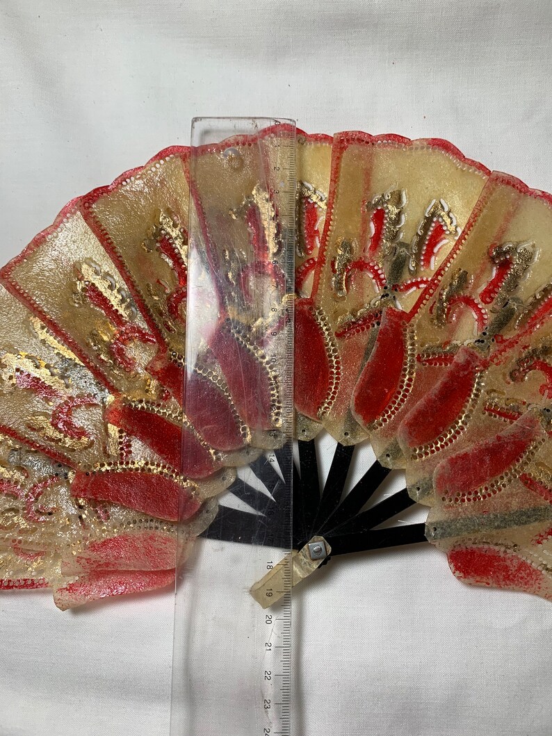Ancient Handmade Indonesian Fan From 1950 - Etsy
