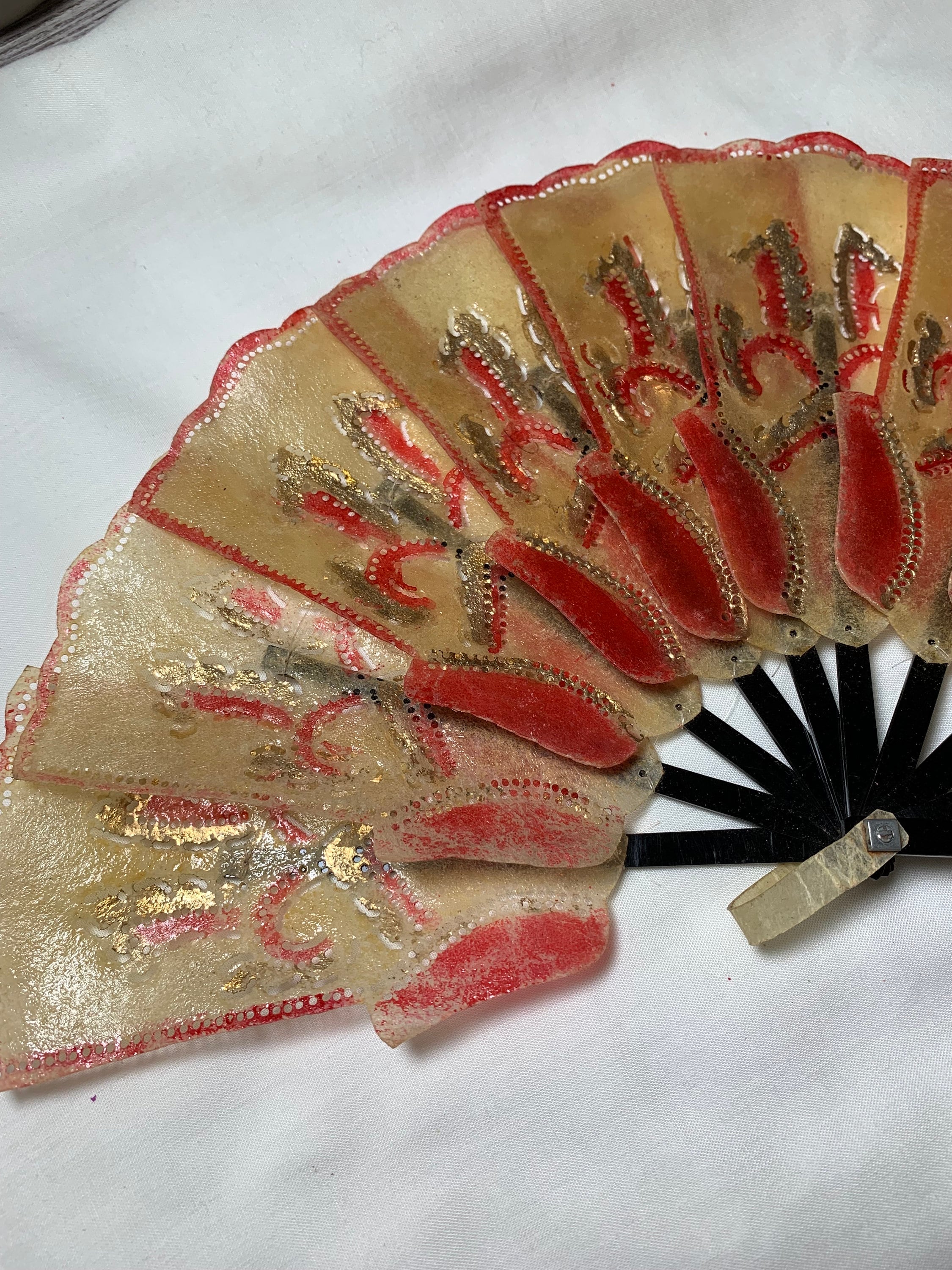 Ancient Handmade Indonesian Fan From 1950 - Etsy