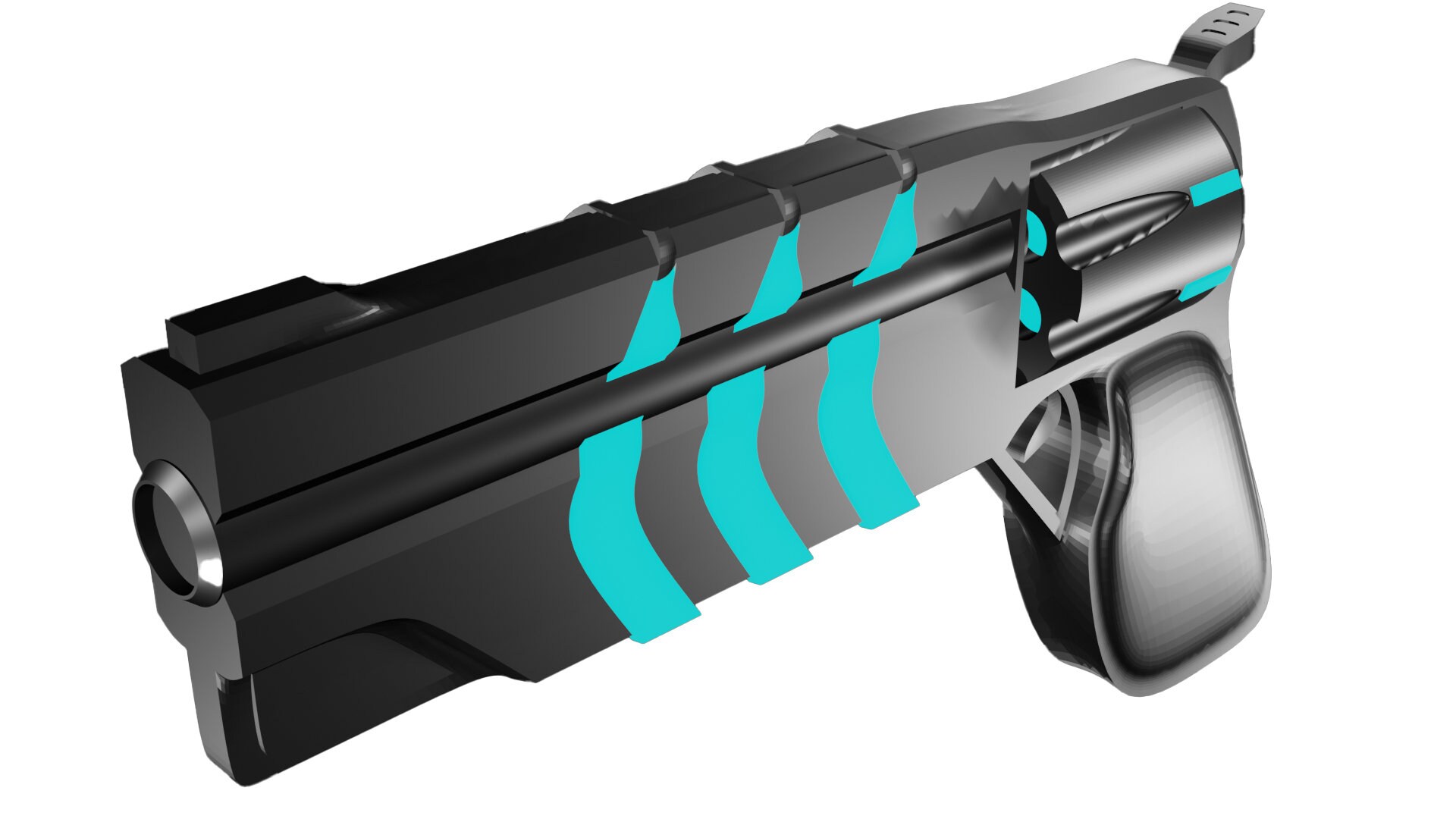 Philly the Kid Revolver , Cannon Busters , STL Digital Files - Etsy