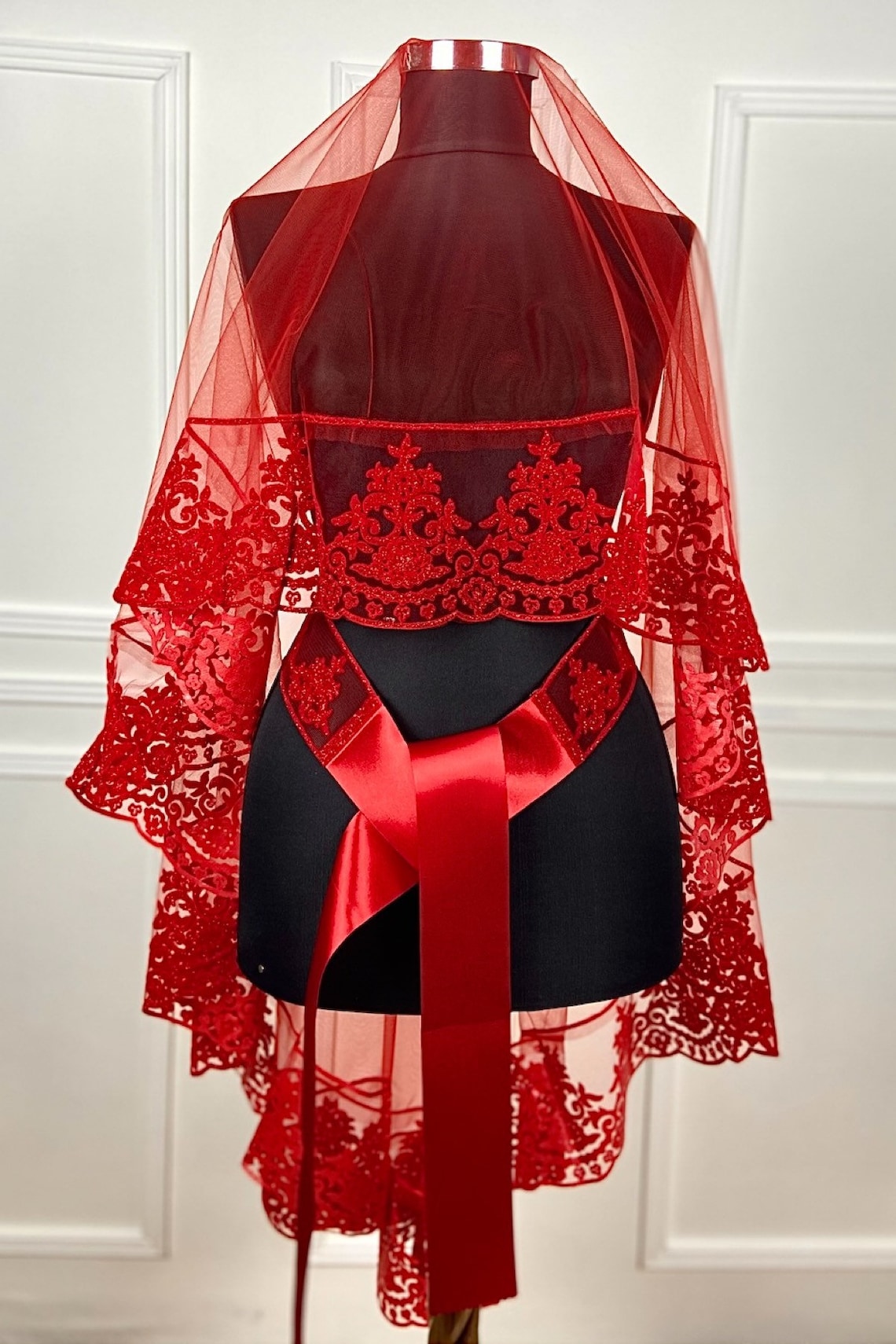 Glitter Wedding Veil Bridal Veil Henna Night Veil Set Pearl - Etsy