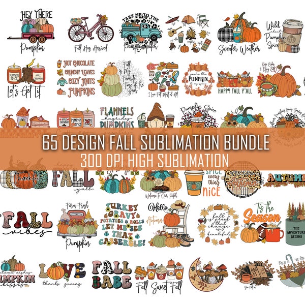 Fall Sublimation - Etsy