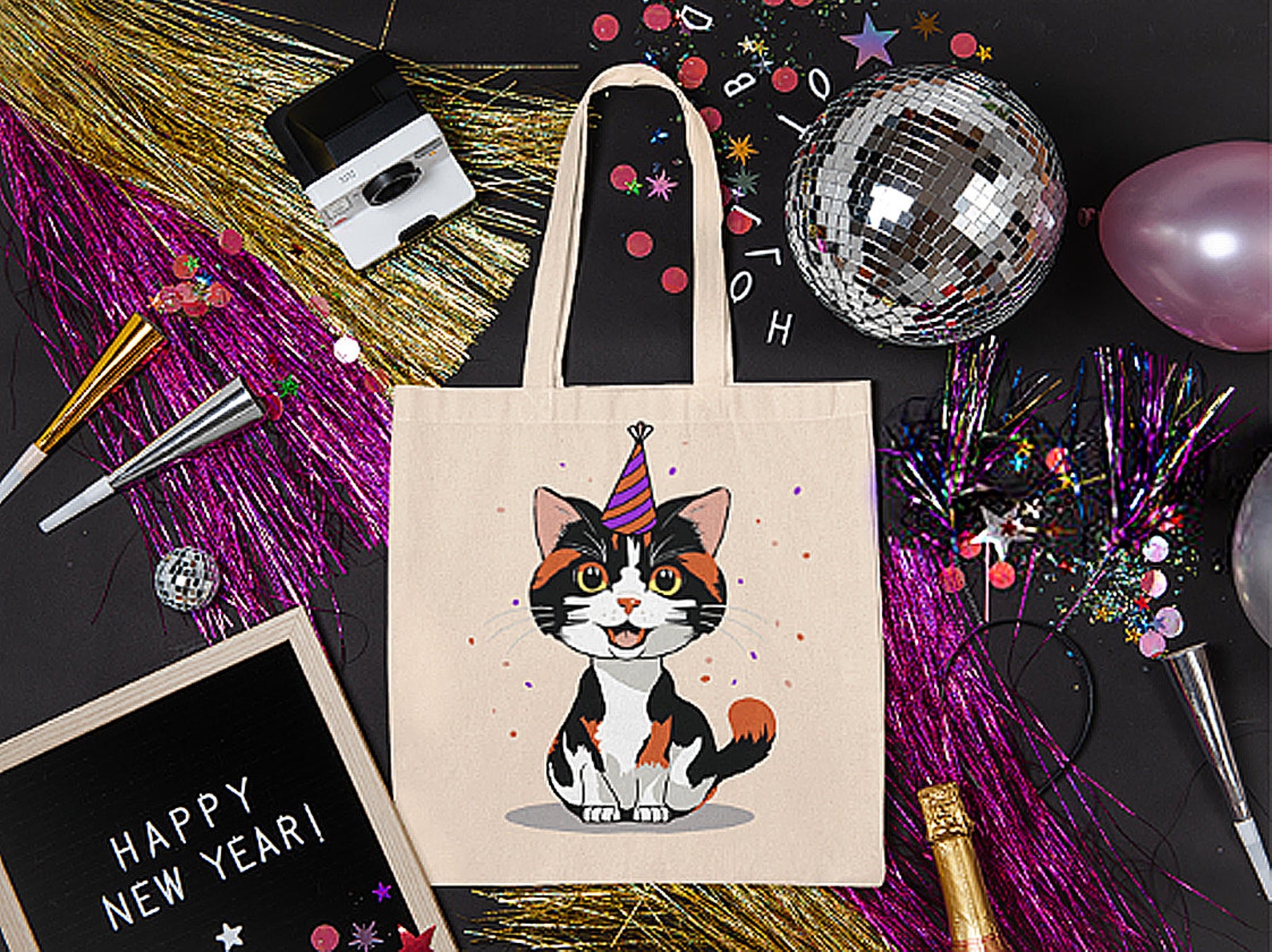 Calico Cat PNG Calico Cat Clipart Christmas Cat Bundle - Etsy