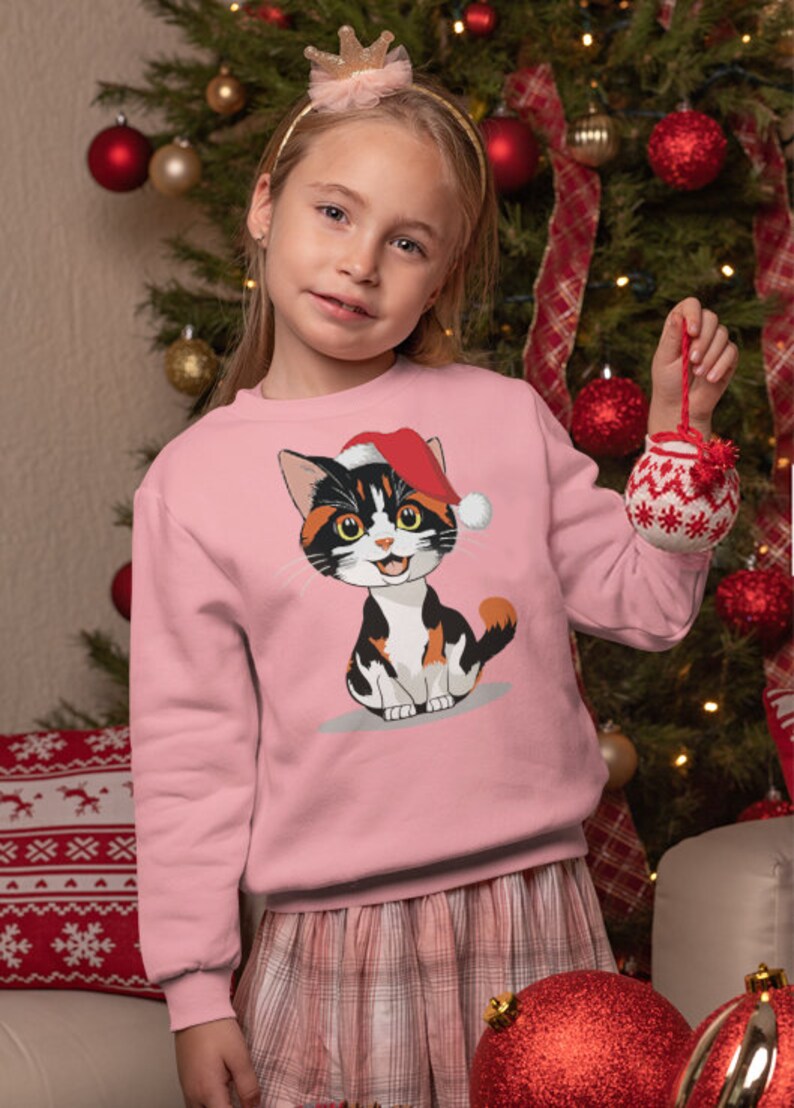 Calico Cat PNG Calico Cat Clipart Christmas Cat Bundle - Etsy