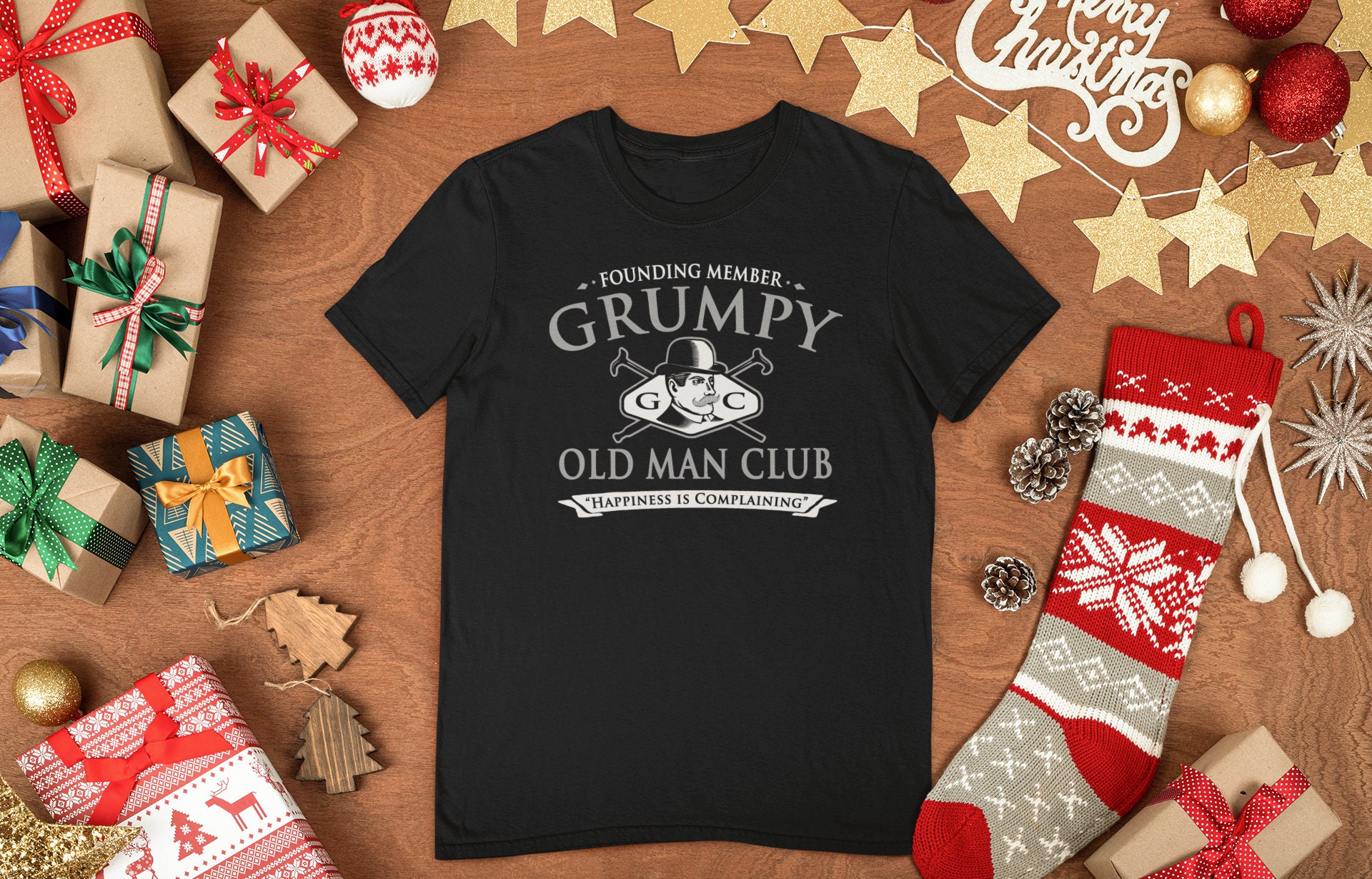 Grumpy Old Man Grumpy PNG Christmas Gift for Dad Christmas Gift for ...