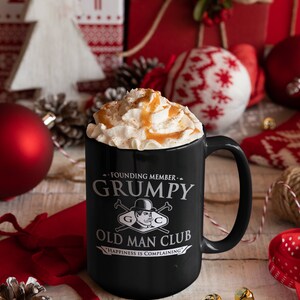 Grumpy Old Man | Grumpy PNG | Christmas Gift for Dad | Christmas Gift ...