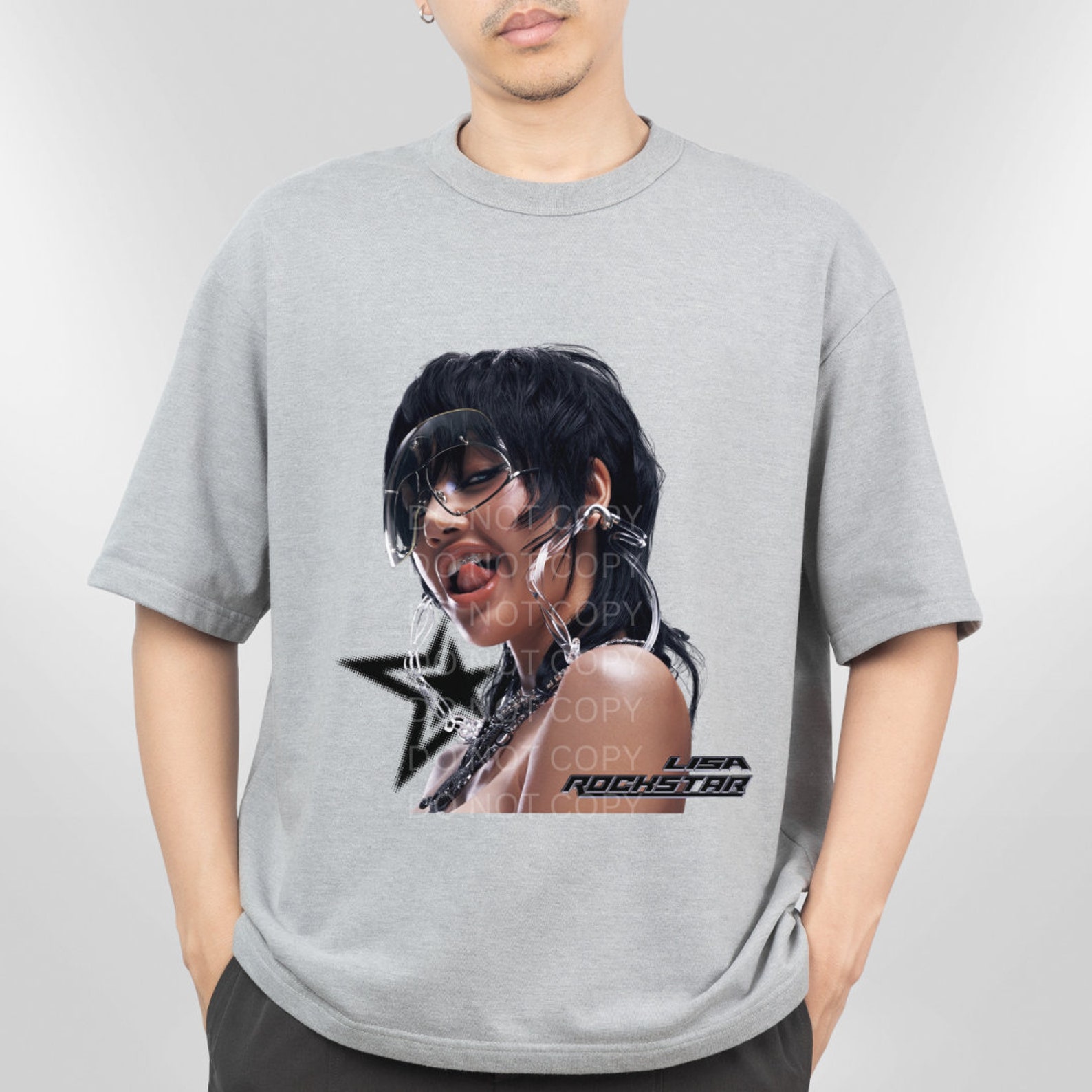 Buy Lisa Rockstar PNG for DTF, Lisa Solo, Blackpink Lisa, Baby Im a ...