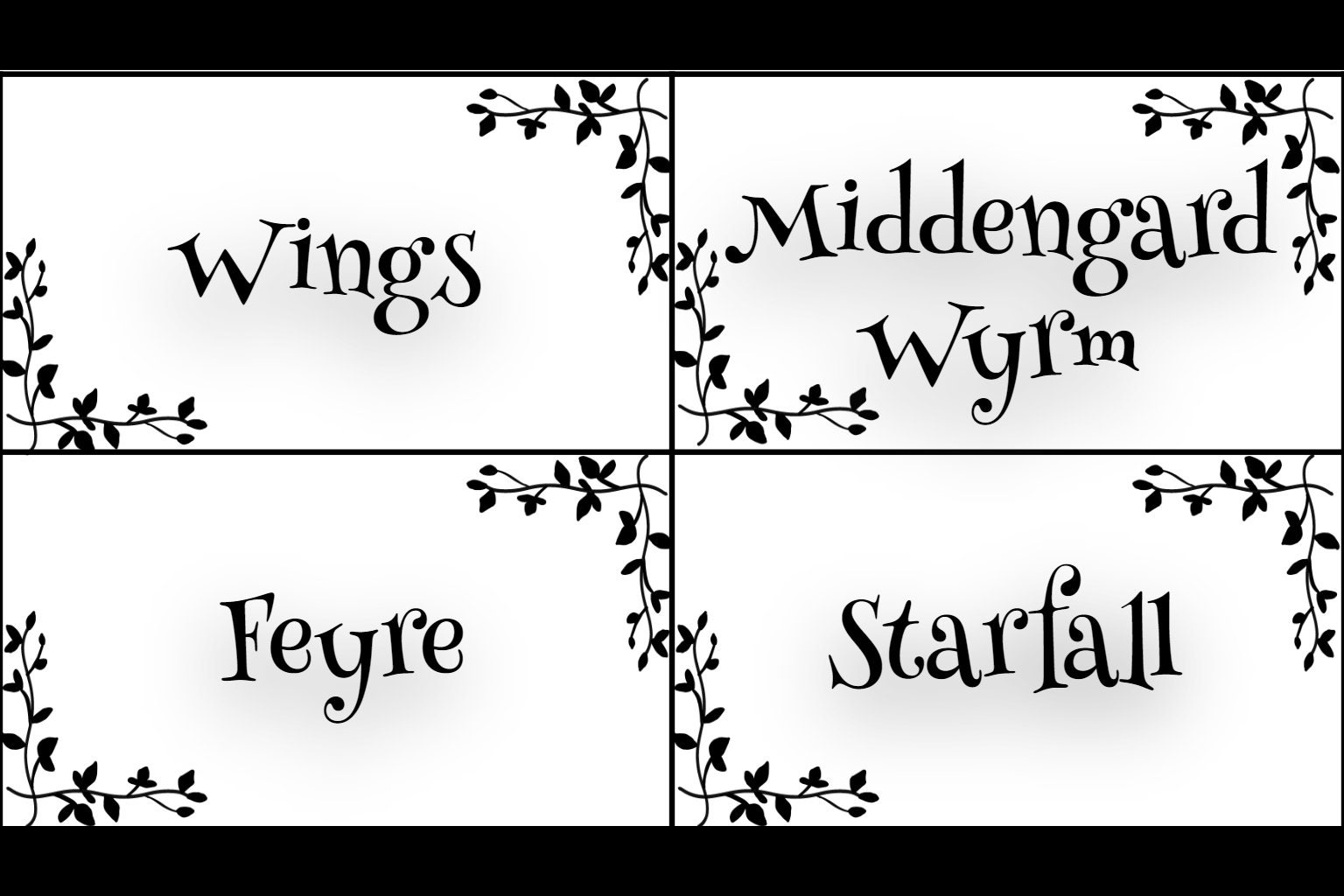 Charades: A Court of Thorns and Roses Series - Etsy