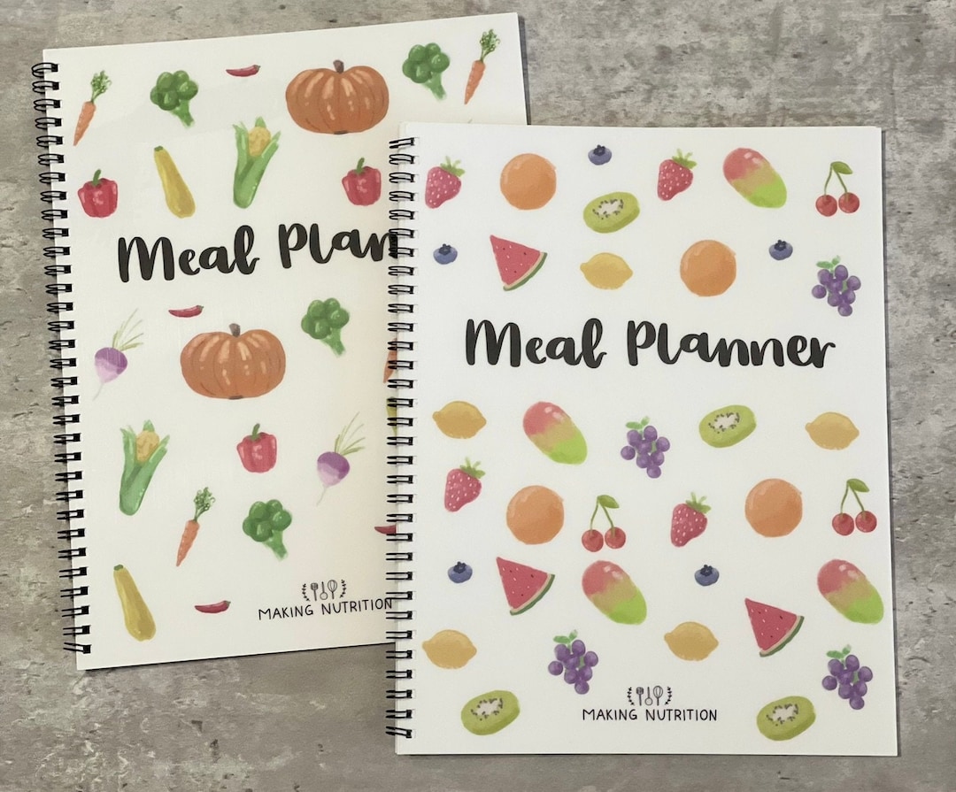 12-month Menu Planner-breakfast, Lunch and Dinner - Etsy