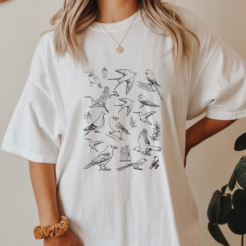 Bird Shirt - Etsy