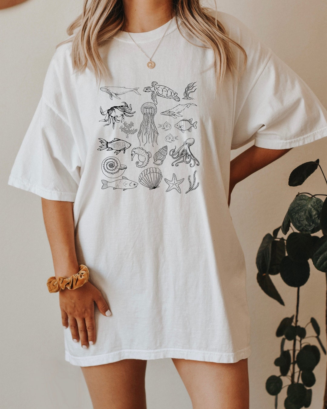 Comfort Colors® Ocean Animal Shirt, Marine Biology Shirt, Ocean Shirt ...