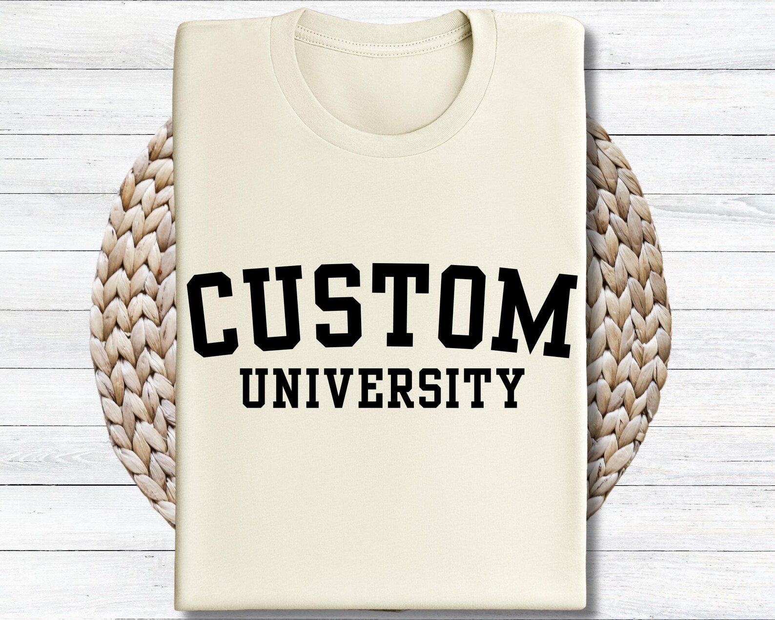 Custom University T-shirt: Personalized College Student Gift - Etsy